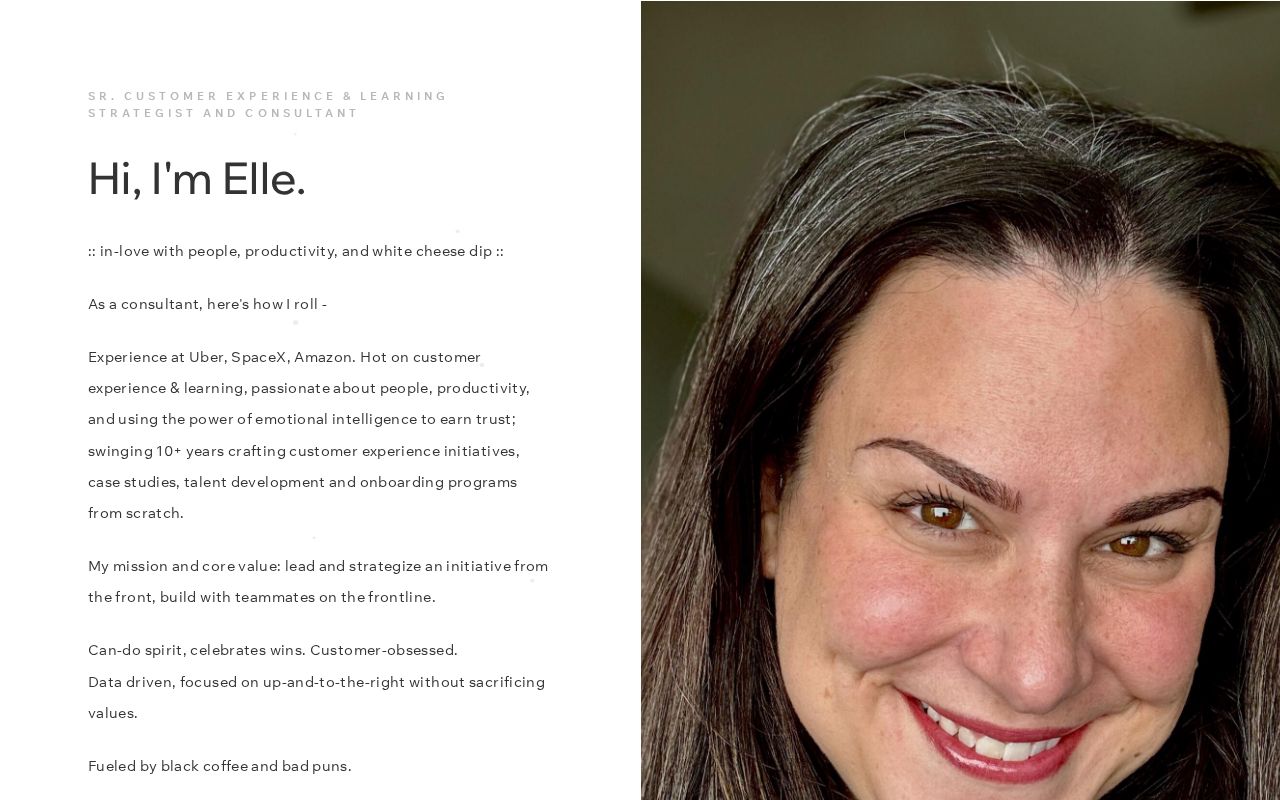 Elle Pearson, Sr. Learning & Development Strategist